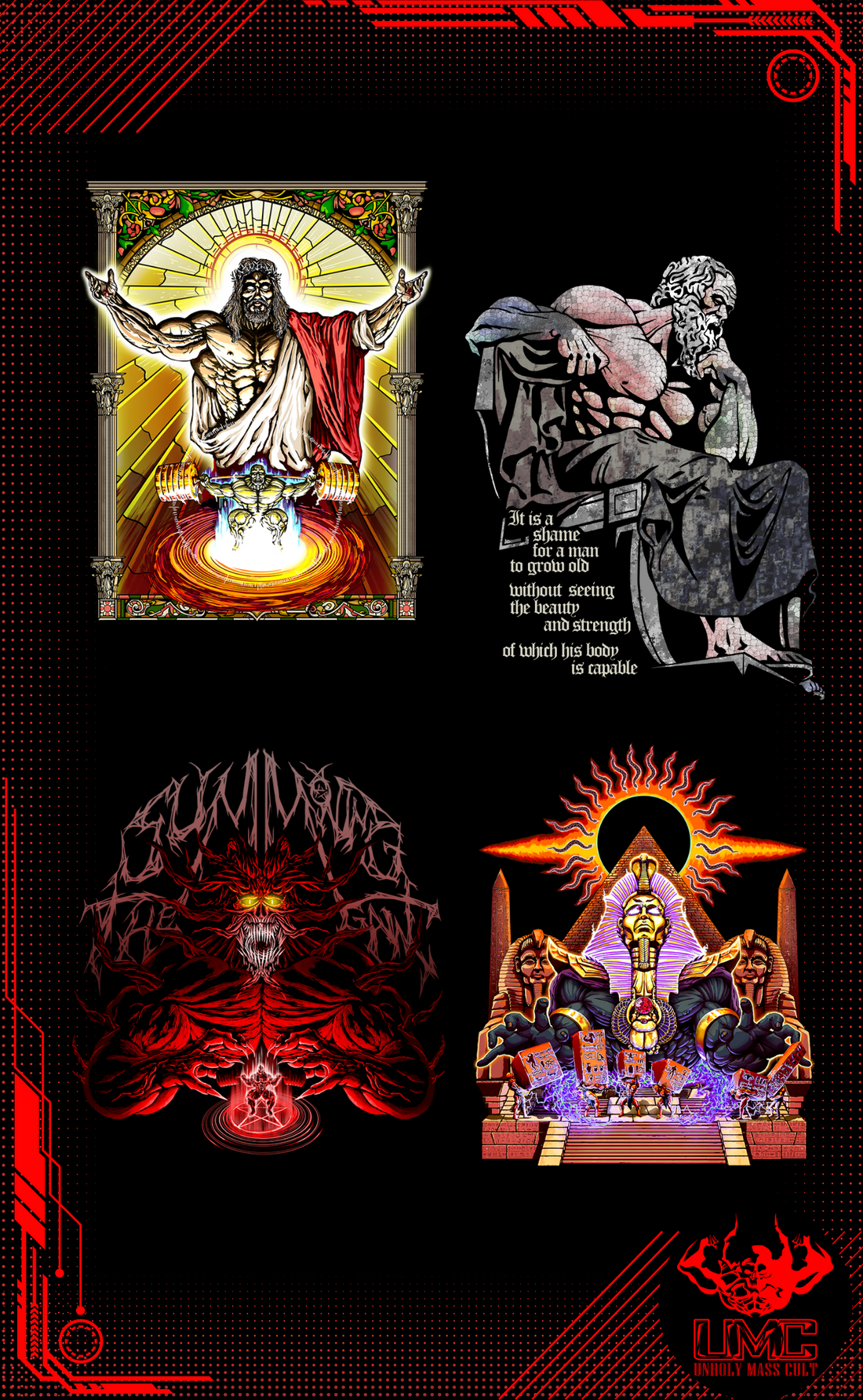 Unholy Mass Cult Art Designs Collection – UMC Unholy Mass Cult